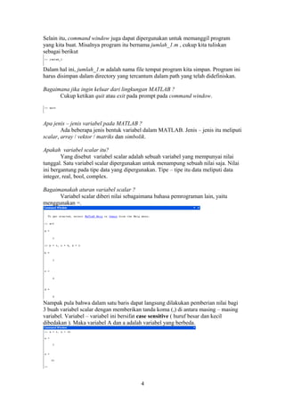 Praktikum pemrograman modul i | PDF