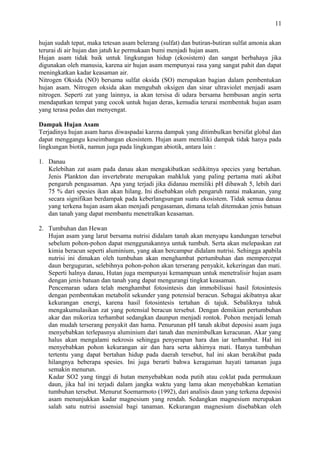 Praktikum pencemaran udara asli | DOC