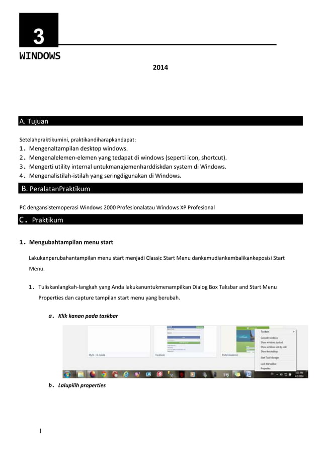 Praktikum Sistem Operasi | PDF