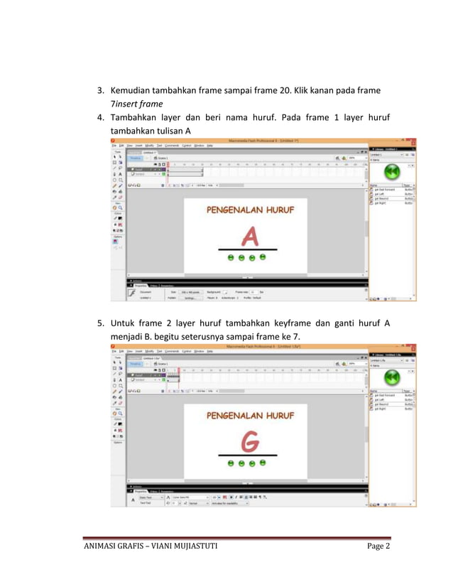 Praktikum Action Script | PDF