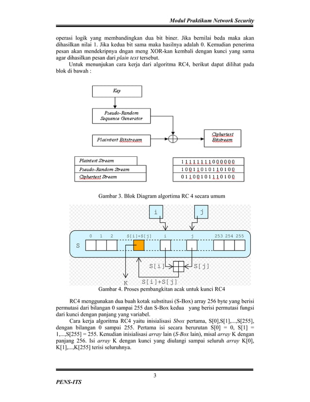Prakt modul 9 sym kriptografi | PDF