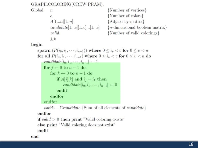 Elementary PRAM Algorithms (step by step trace) | PPT