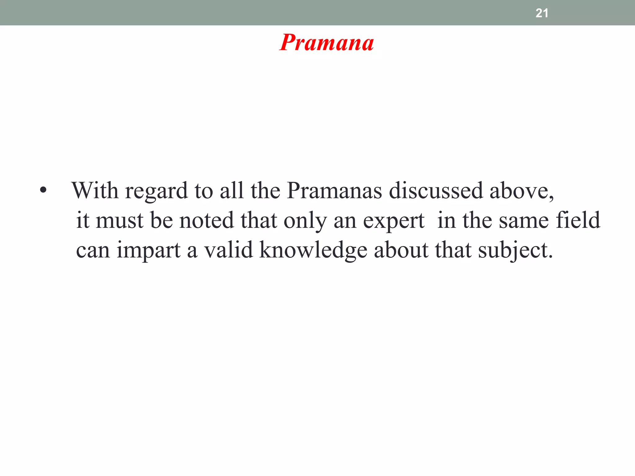 Pramana ppt | PPTX