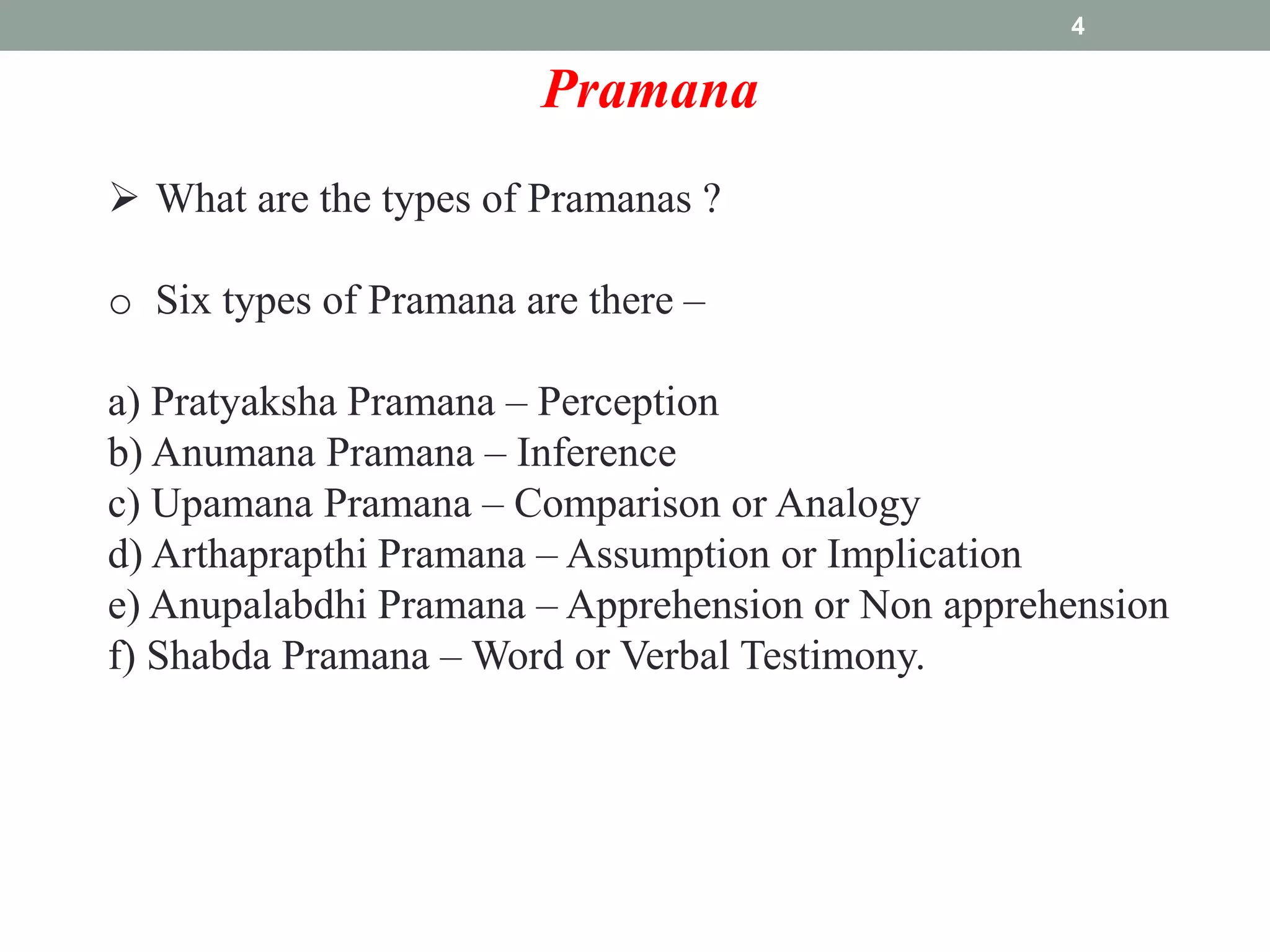 Pramana ppt | PPTX