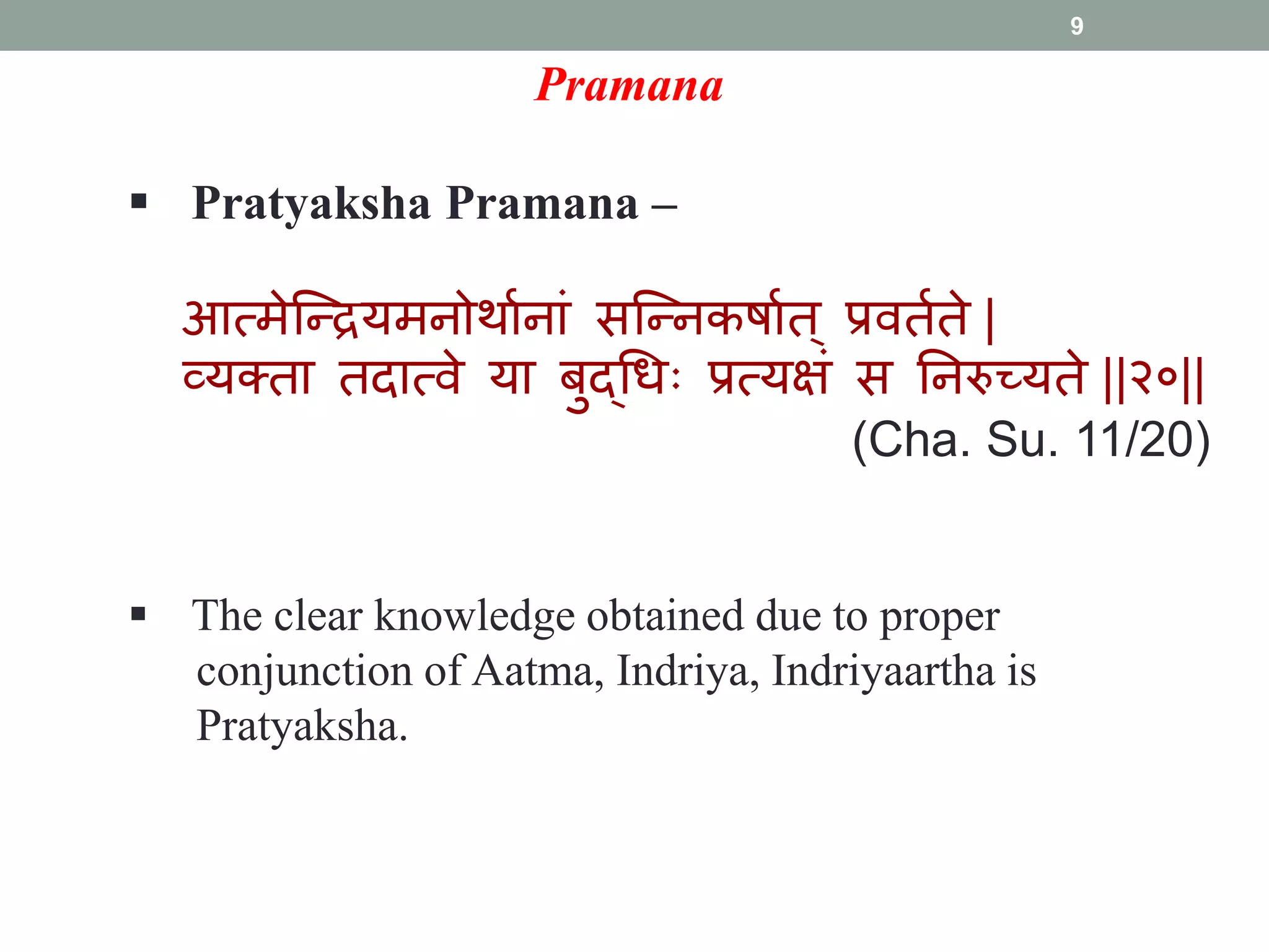 Pramana ppt | PPTX