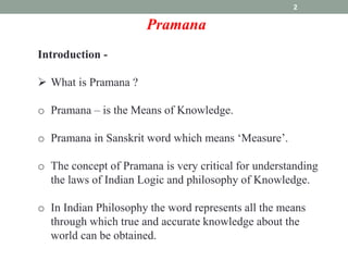Pramana ppt | PPTX