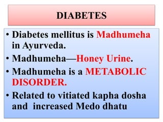 Dr Sujit Kumar MD Prameha ppt | PPTX