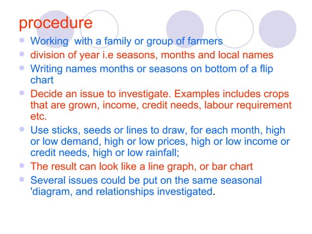 Pra methods | PPT | Agriculture | Industries