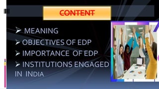 Entrepreneurship development program | PPTX