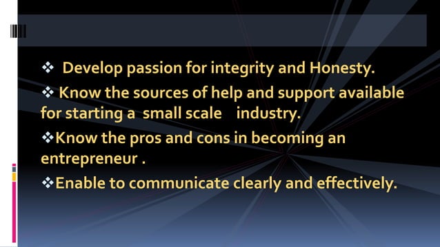 Entrepreneurship development program | PPTX