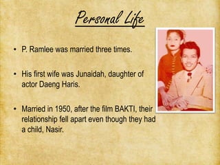 P. Ramlee | PPTX