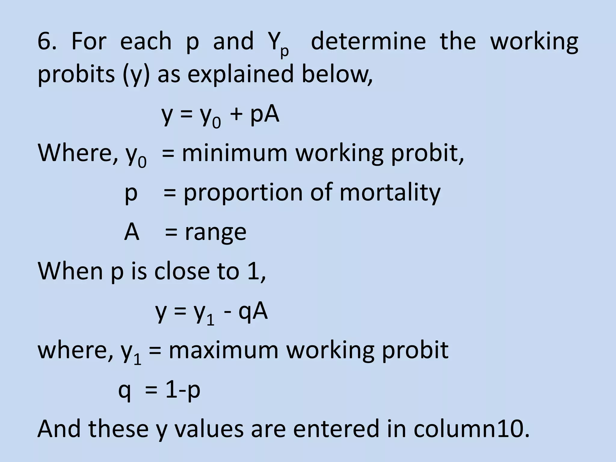 Probit analysis | PPTX