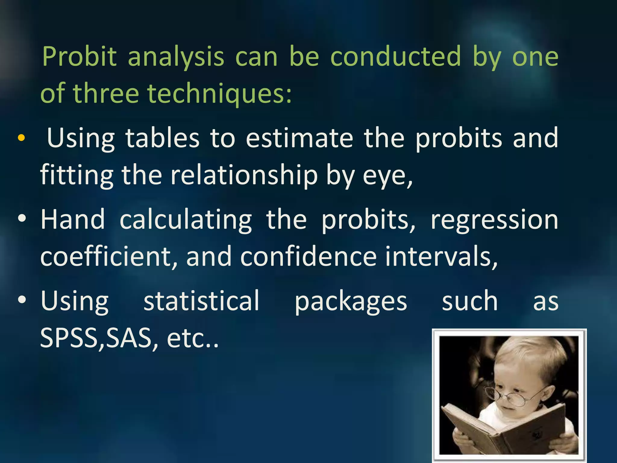 Probit analysis | PPTX