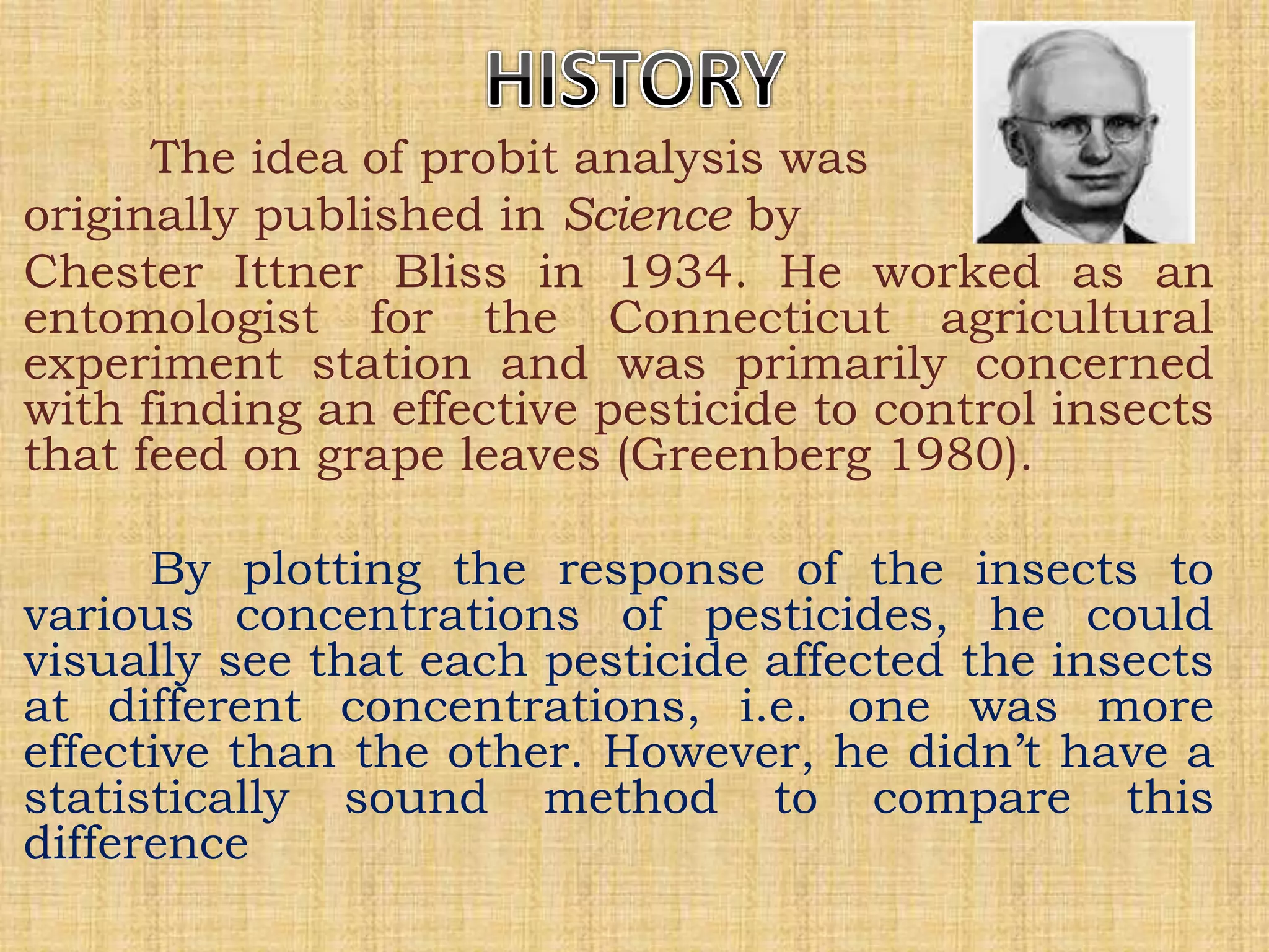 Probit analysis | PPTX