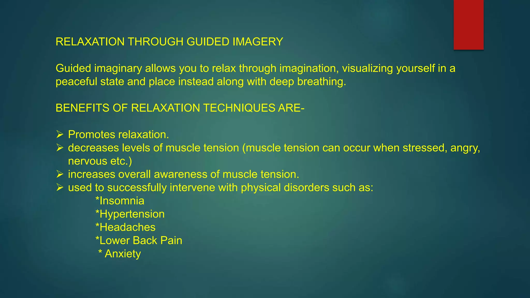 BEHAVIOURAL COUNSELLING SPECIFIC TECHNIQUES | PPT