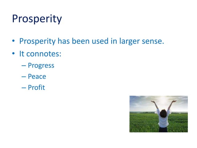 Pramod's prosperity principle | PPT