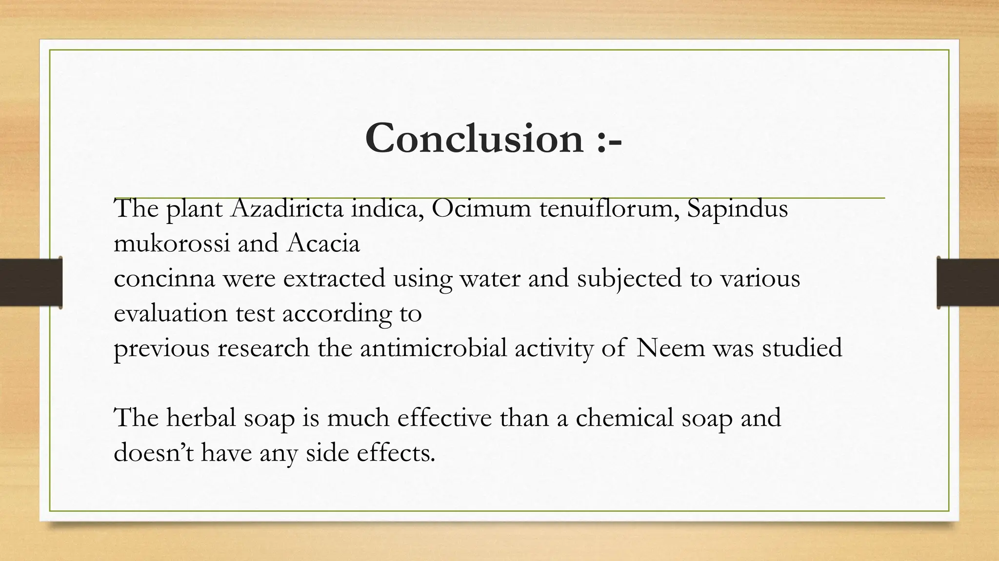 pramol ppt.pptx formulation of the Harbal neem | PPTX