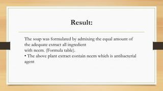 pramol ppt.pptx formulation of the Harbal neem | PPTX