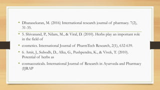 pramol ppt.pptx formulation of the Harbal neem | PPTX