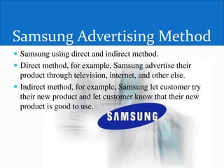 Pramotional strategy of samsung | PDF