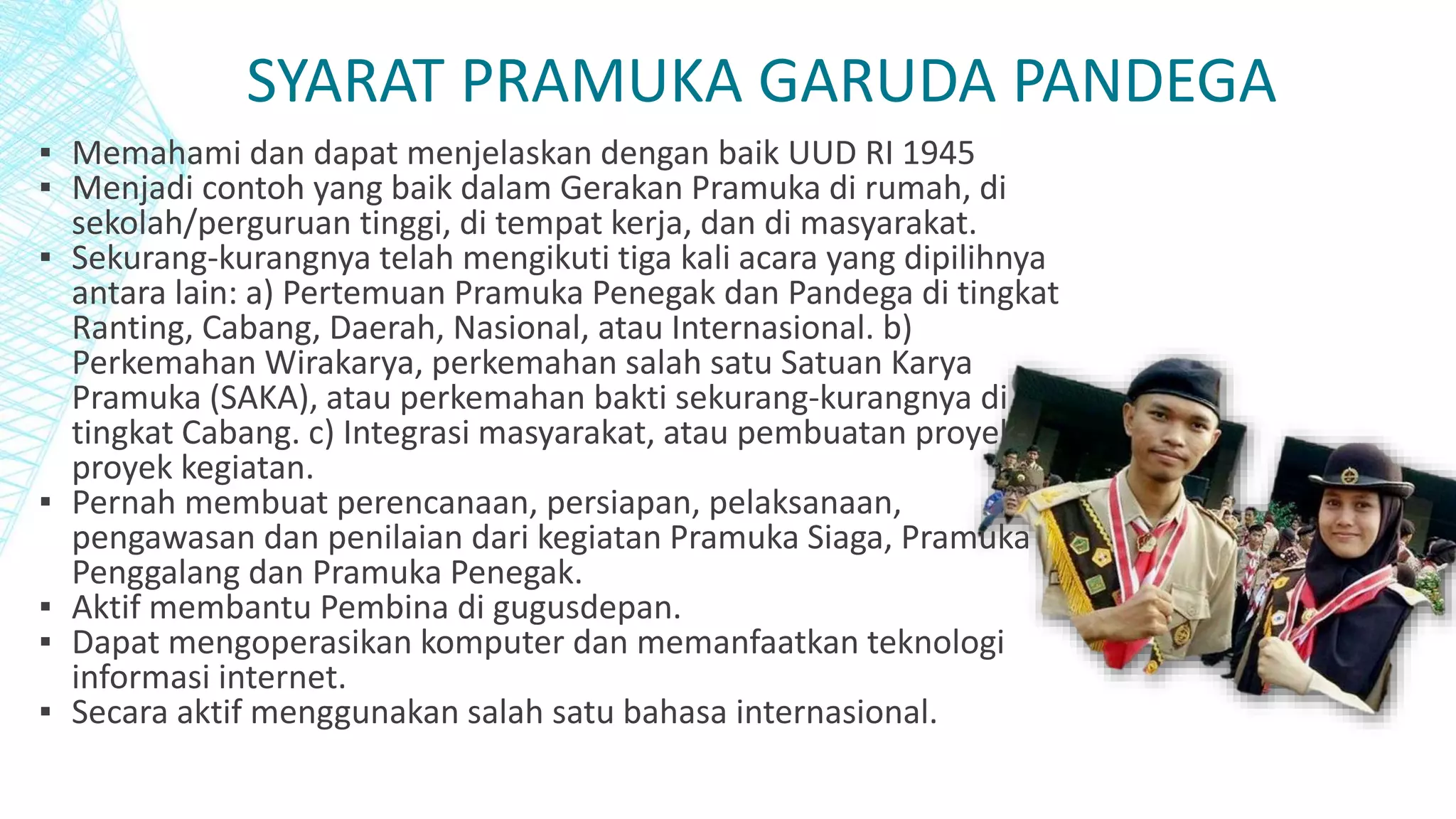 Pramuka garuda | PPTX