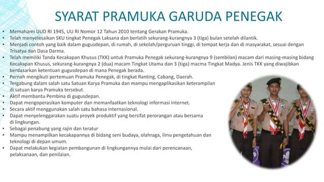 Pramuka garuda | PPTX