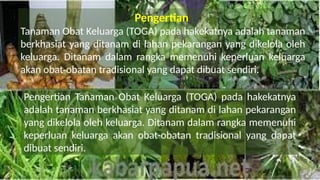Pramuka TOGA 12 silahkan download dengan gratis | PPTX