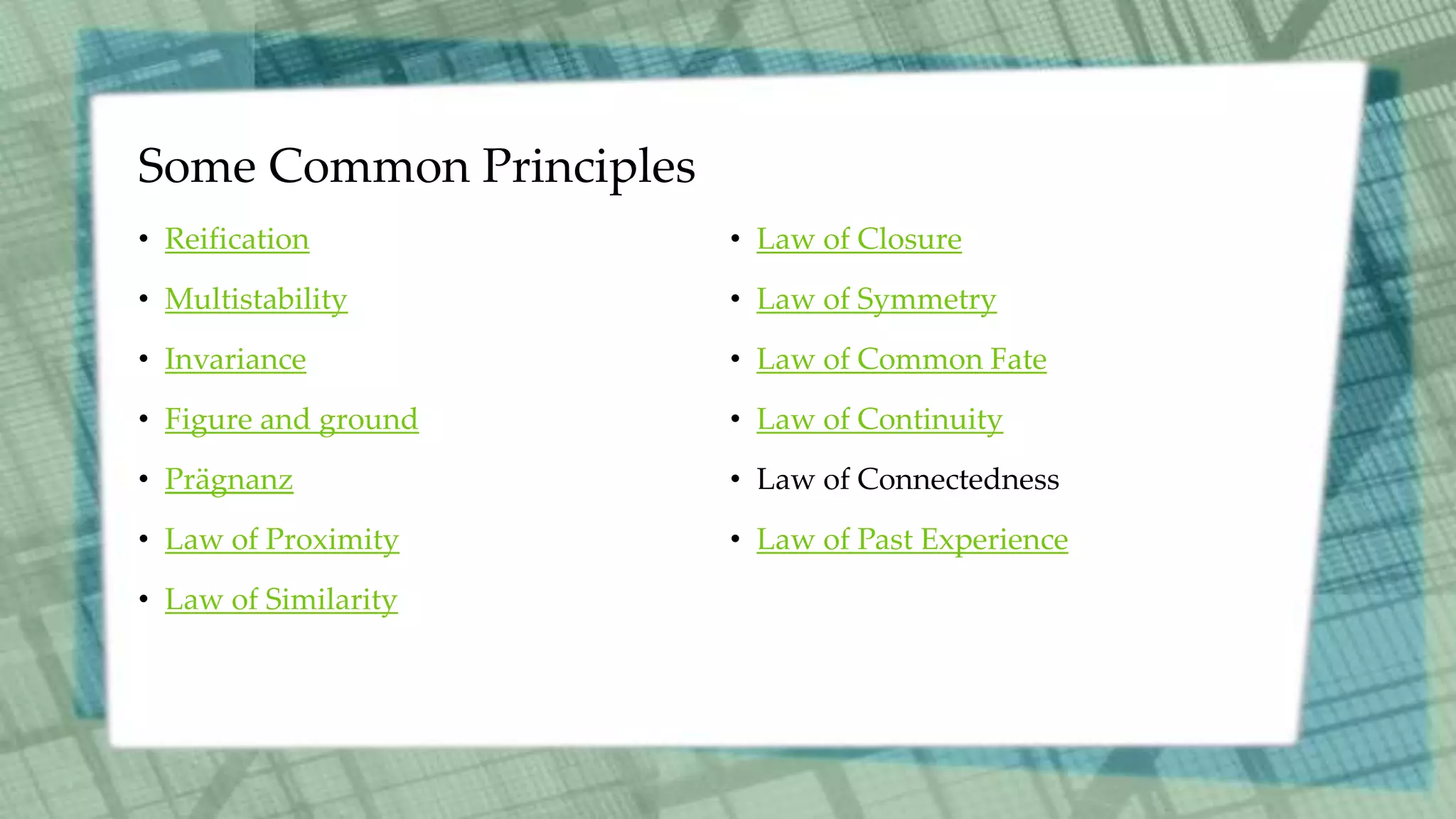 Gestalt Principles | PPTX