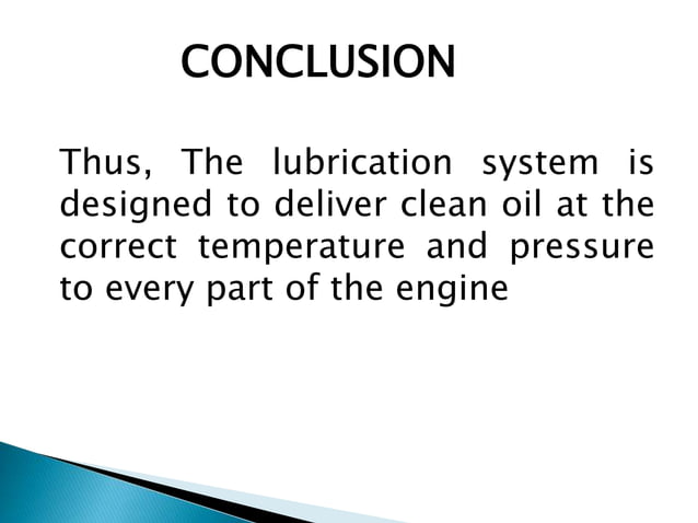 Presentation on Lubrication | PPTX | Chemistry | Science