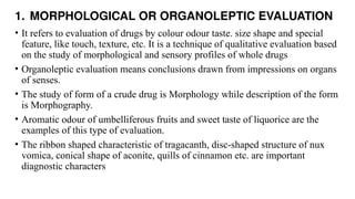Comprehensive Study on Adulteration in Crude Drugs: Identification and ...