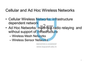 Ad Hoc Wireless Network | PPTX
