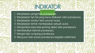 Pranatacara 1 | PPTX