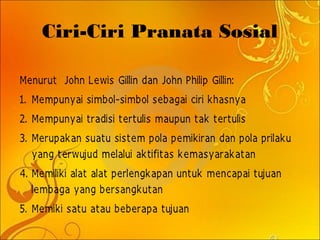 VIII: Pranata Sosial | PPT