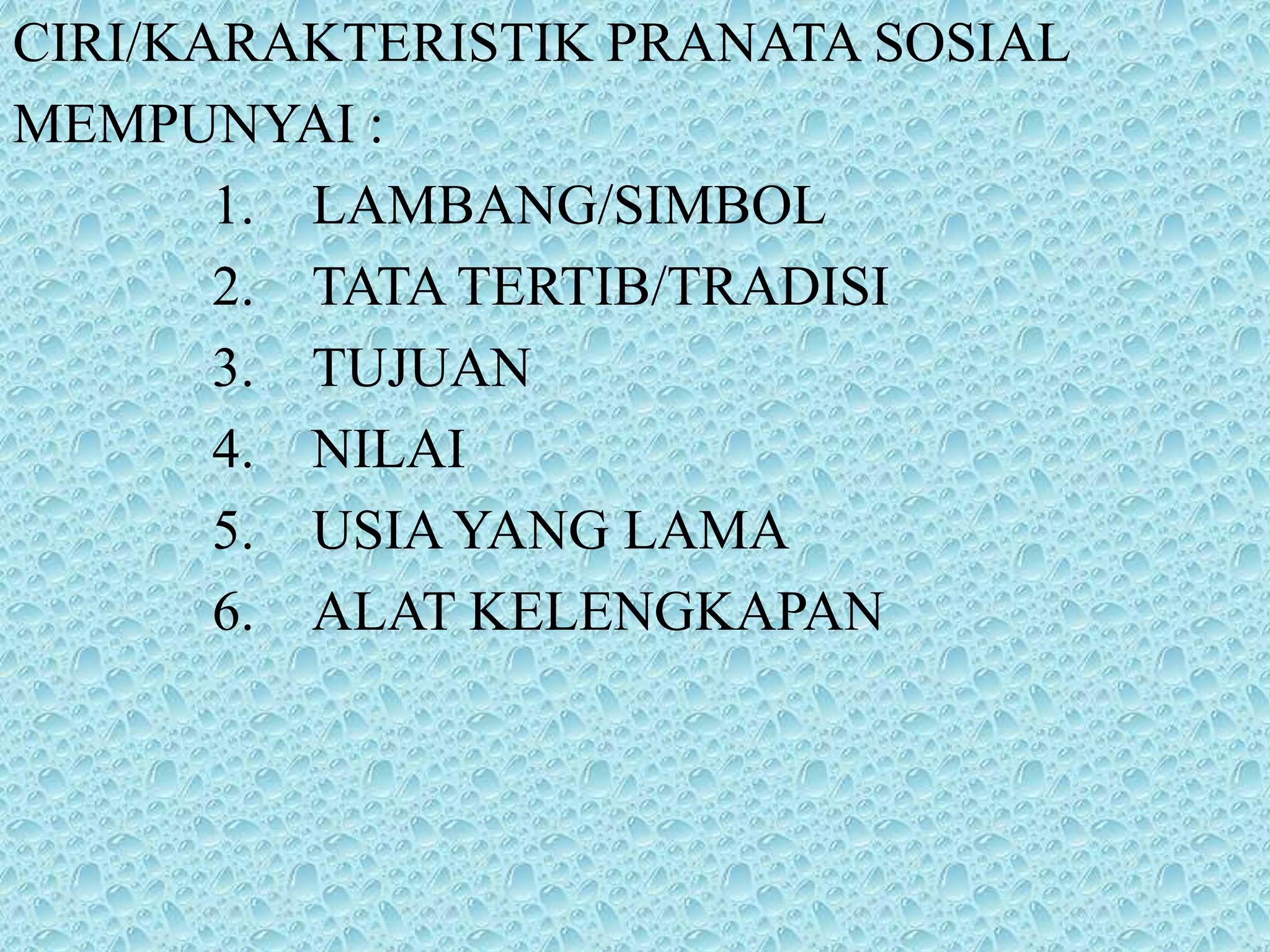 Pranata sosial smp kelas 8 | PPTX