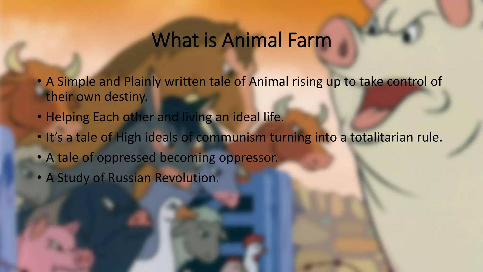 Animal Farm | PPTX