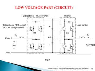 bi directional intelligent semiconductor transformer P | PPT