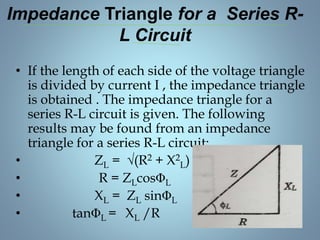 Single phase AC circuits | PPTX
