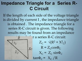Single phase AC circuits | PPTX
