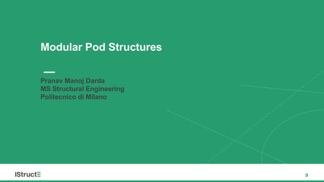 Modular Pod Structural Design | PPTX