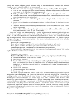 Pranayama & The Art Of Breathing | PDF | Physics | Science