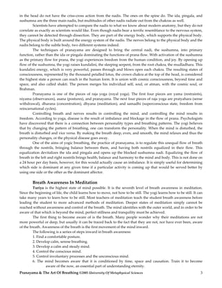 Pranayama & The Art Of Breathing | PDF