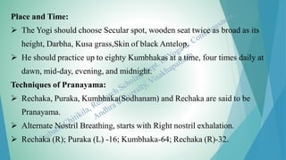 Concept of Prāṇa and Prāṇāyāma in Tri-Shiki-Brahmana Upanishad | PDF