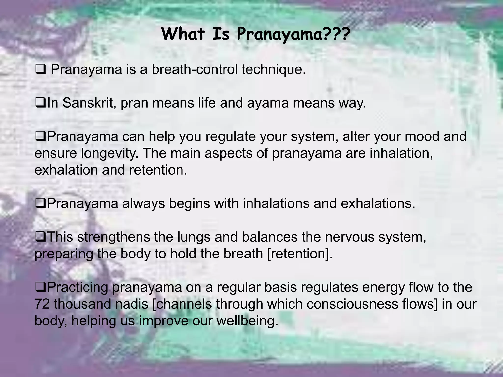 Pranayama (mt) | PPTX