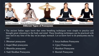 Pranayama PPT-2.pptx aprendiendo sobre respiracion | PPTX