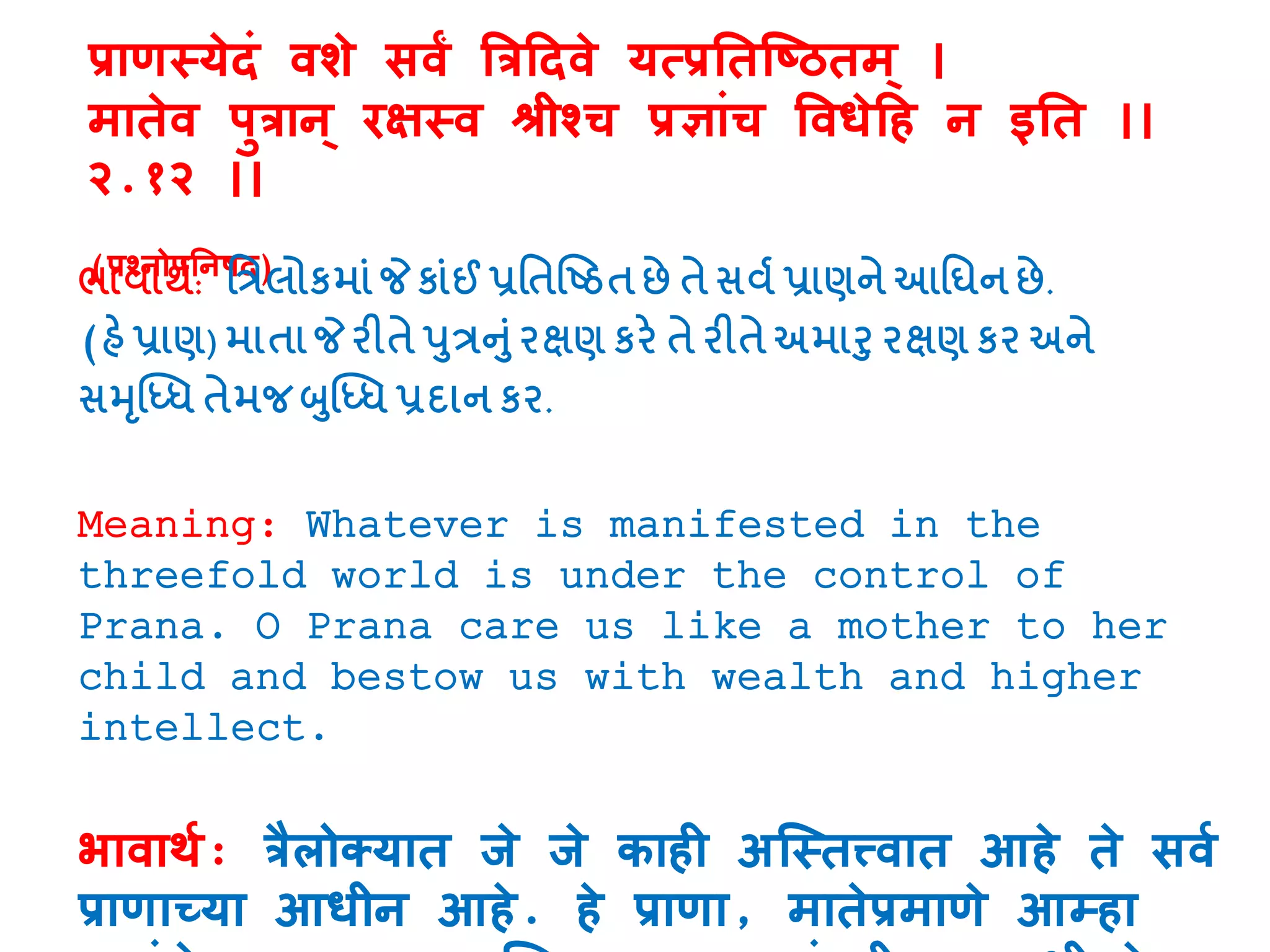 Pranayam charts | PPT