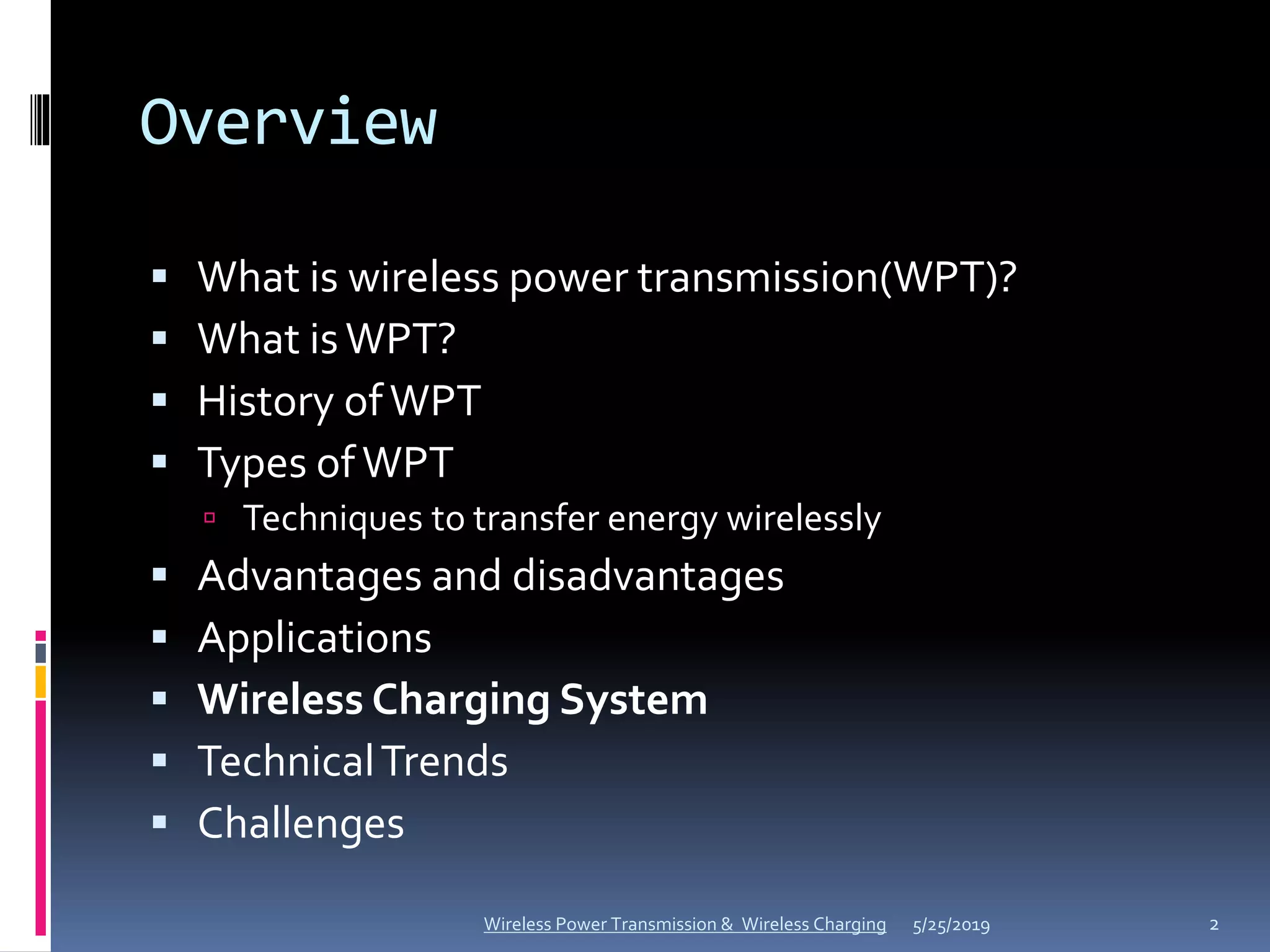 Wireless Power Transmission | PPTX