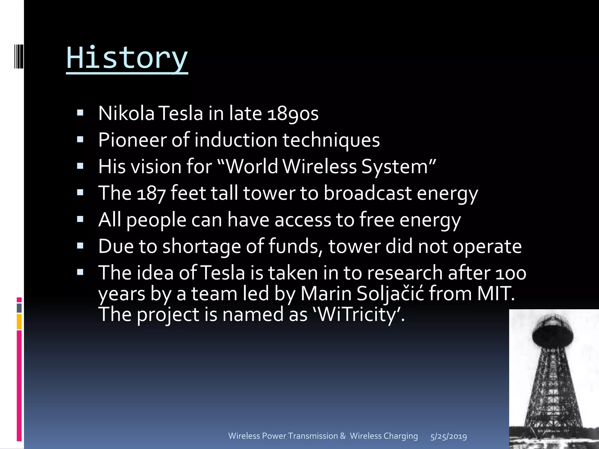 Wireless Power Transmission | PPTX