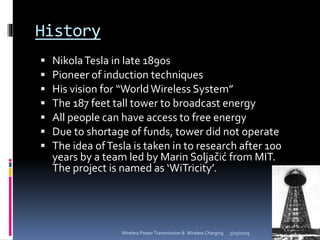 Wireless Power Transmission | PPTX