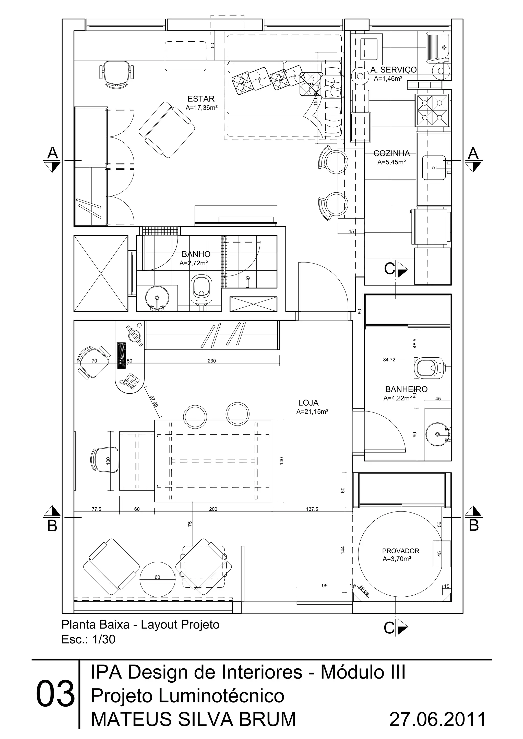 Prancha 03 projeto jk | PDF