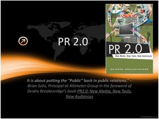 PR 2.0 Mock Lecture | PPT